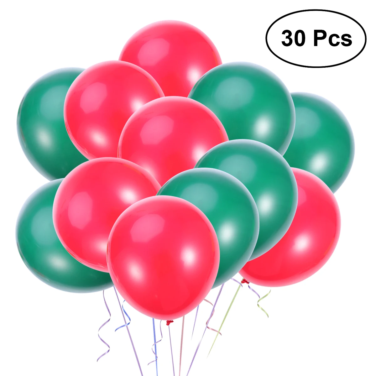 30pcs Round Latex Balloons Decorative Balloons Birthday Wedding Party ...