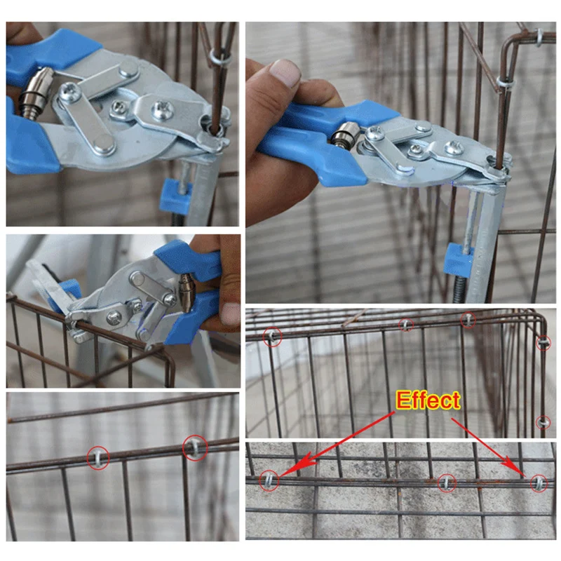 Animal Wire Cage Clamp Pet Cages Pliers Chicken Quail Bird cage ...