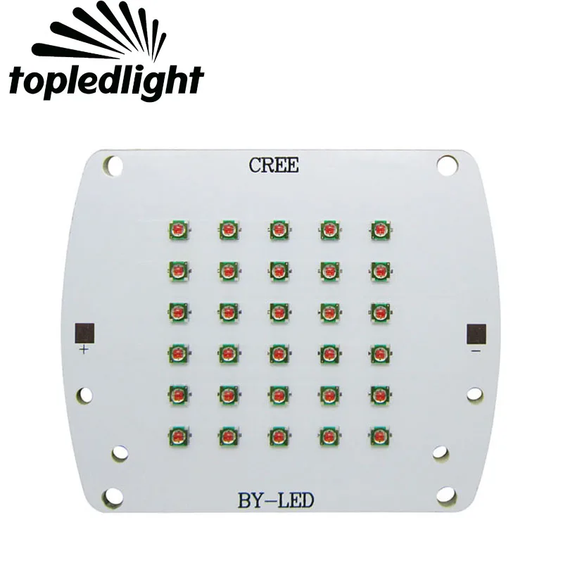 Topledlight-100W-Cree-XPE-XP-E-Led-Emitter-Light-Red-620NM-Yellow-590NM ...