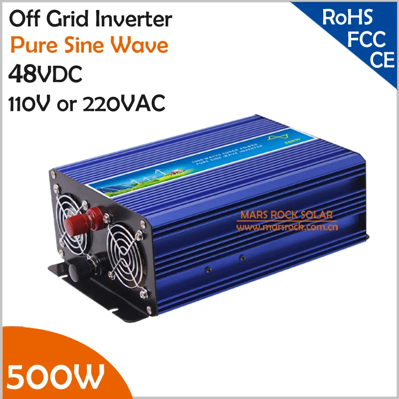 48VDC-Off-Grid-Inverter-500W-Pure-Sine-Wave-Inverter-for-110VAC-or ...