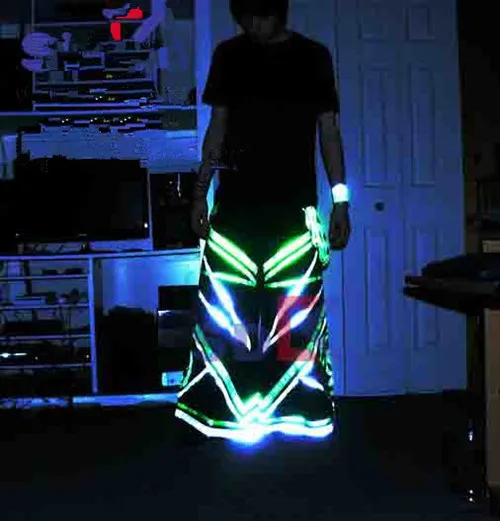 Melbourne Shuffle Pants Fluorescence Raver ore Techno Hardstyle Tanz ...