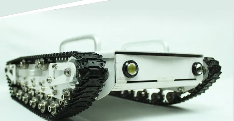 Rc 4wd Metal Tank Chassis Large Load Tracked Vehicle Big Bearing Track ...