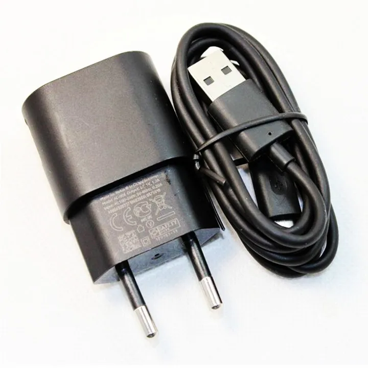 Original 5V 1.3A EU Plug USB Travel Charger Adapter + Mircro USB Data ...