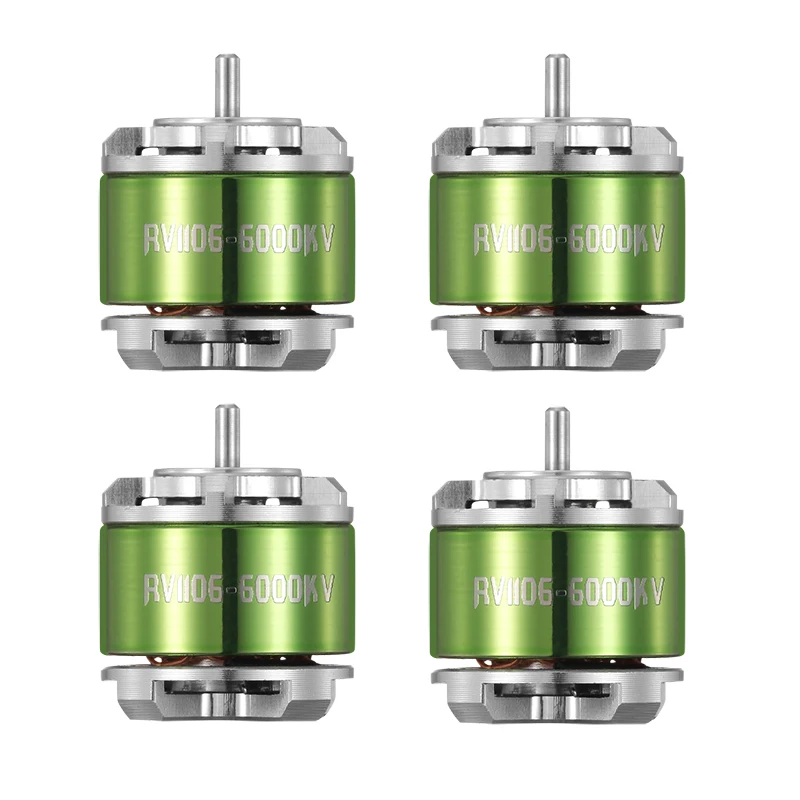 AOKFLY 1106 Brushless Motor 6000KV/7500KV Mini FPV Motors Drone Motor ...