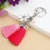 Cloth Flower Key Ring Chiffon Tassel Car Key Chains Lady Couple Bag New ...