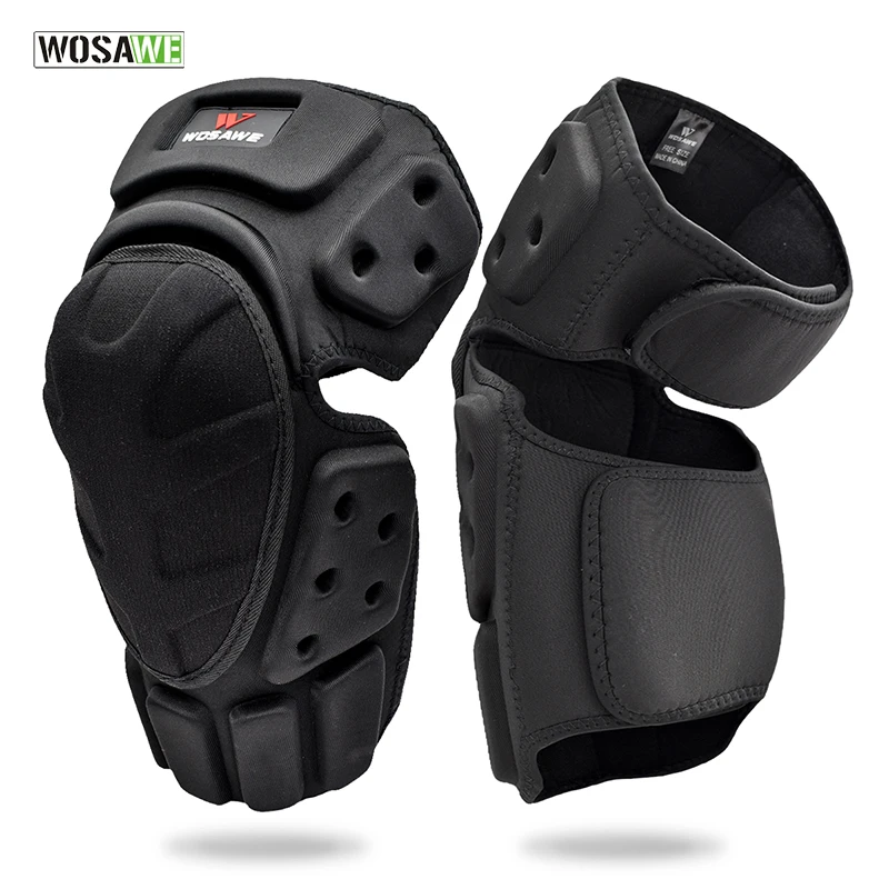 WOSAWE Adjustable Knee Protector Motorcycle Motocross Tactical Sport ...