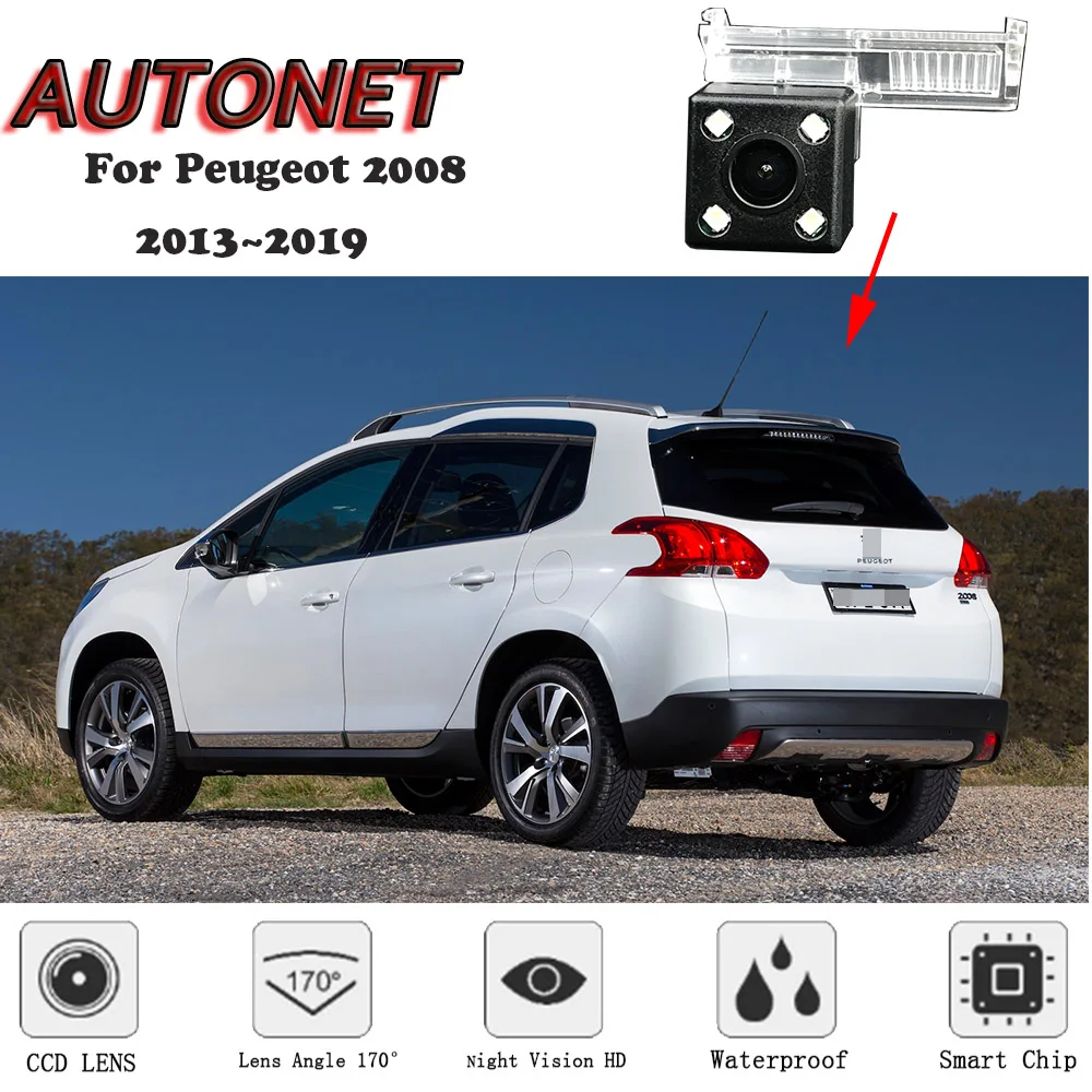 AUTONET-HD-Night-Vision-Backup-Rear-View-camera-For-Peugeot-2008-2013 ...