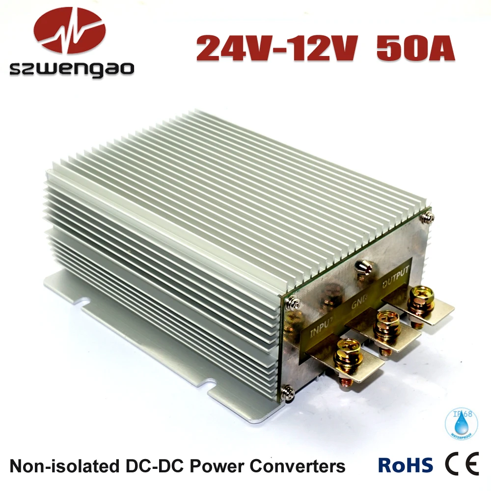 Wengao @ Non isolated DC DC Converter 24V to 12V 50A 600W Step down ...