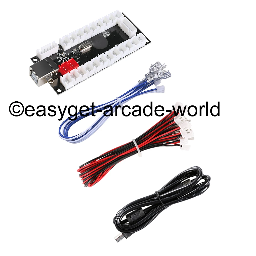 Free Shipping! New Zero Delay USB PC Board Joystick USB Encoder to ...