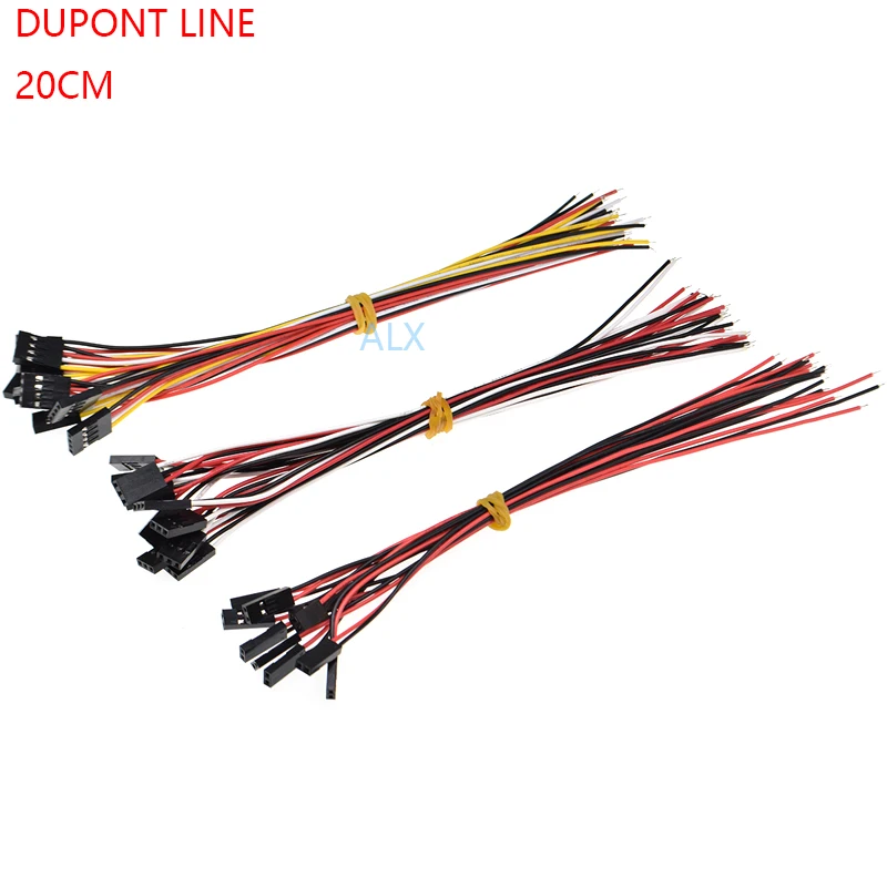 10PCS-20CM-Single-head-Dupont-Line-Dupont-connector-plug-with-cable ...