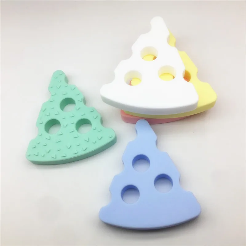 Chenkai 10PCS BPA Free DIY Silicone Cheese Teether Baby Food Pacifier ...