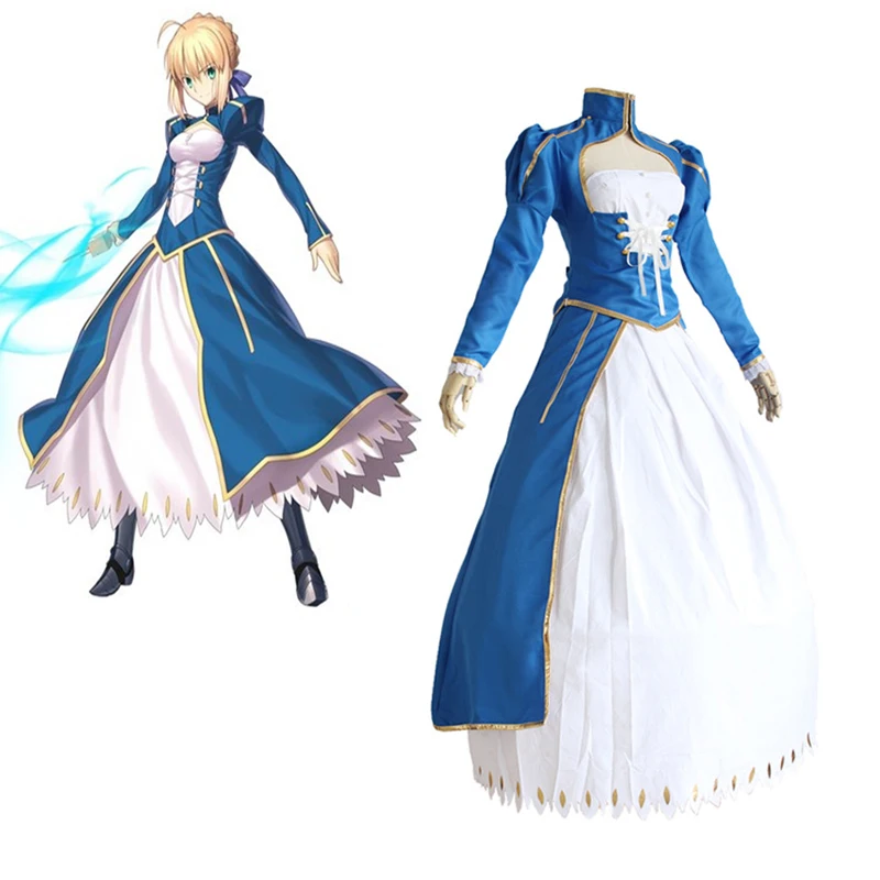 Anime Fate Stay Night Fate Zero Holy Grail War Saber Action Figure ...