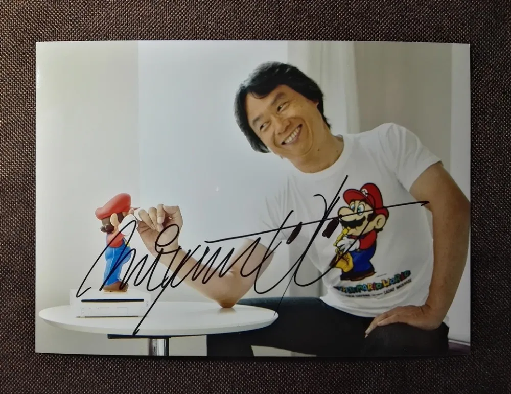 hand signed Shigeru Miyamoto autographed original photo 5*7 122018F-in ...