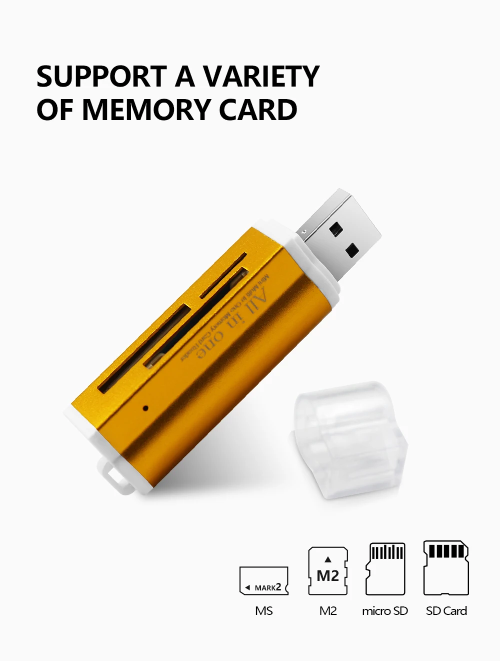 Высокое Качество Микро карта памяти мульти все в 1 ридер адаптер для ...