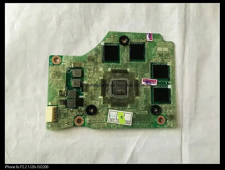 Dla toshiba Qosmio X500 P500 wideo karta graficzna DATZ1UB1AD0 GTS250M N10E GE A2 1G lub ...