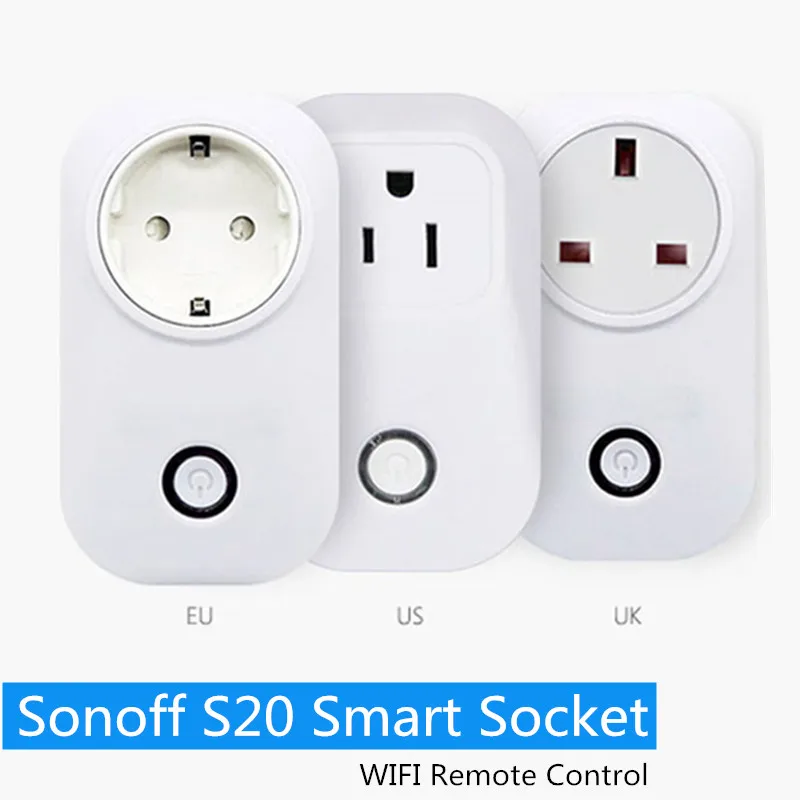 Aliexpress.com : Buy Sonoff S20 Smart Wifi Socket EU/US/UK Plug Smart ... Aliexpress.com : Buy Sonoff S20 Smart Wifi Socket EU/US/UK Plug Smart ...