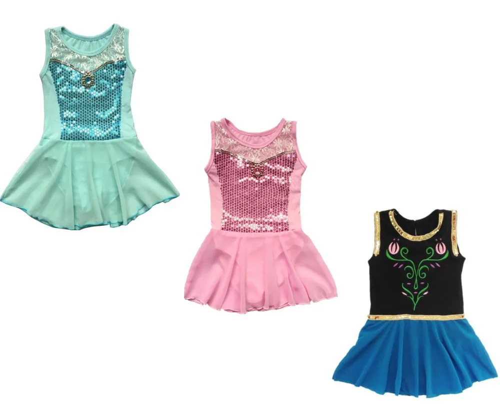 Retail New 2015 Girls Kids Gymnastics Dance Dress 3 12T Ballet Tutu ...