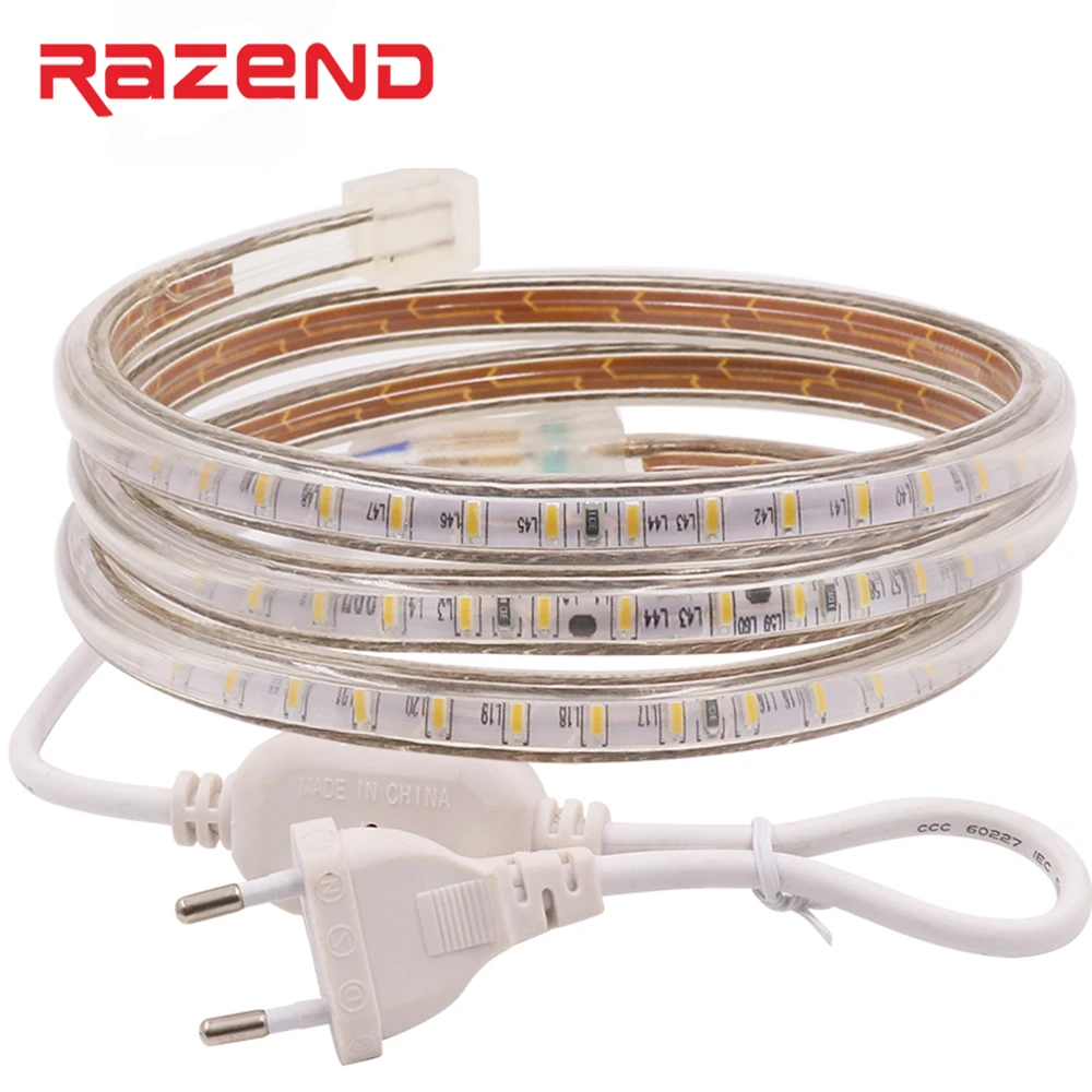 Led Strip Lights 220v 240v 3014 Smd Waterproof | 10m Waterproof Led ...