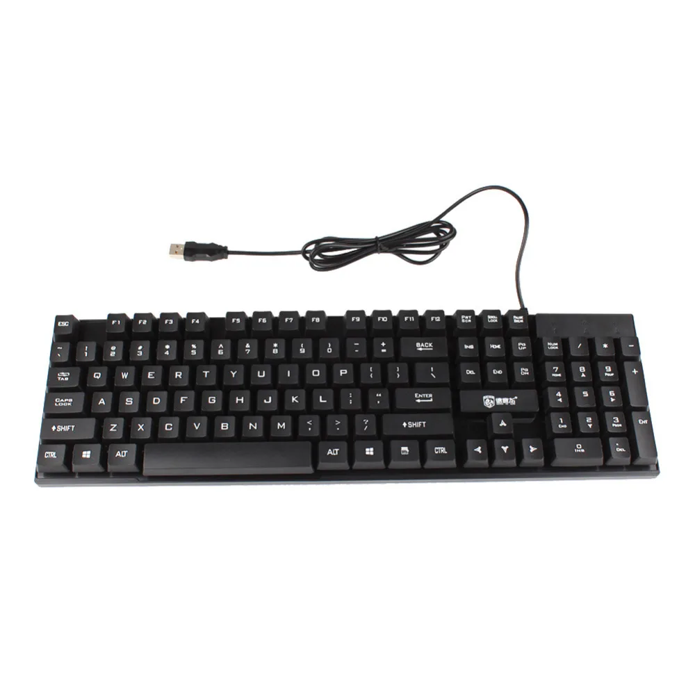 104 표준 키 완벽한 usb 유선 컴퓨터 pc 게임 키보드 DY 805 노트북 노트북 #249671|game keyboard ...