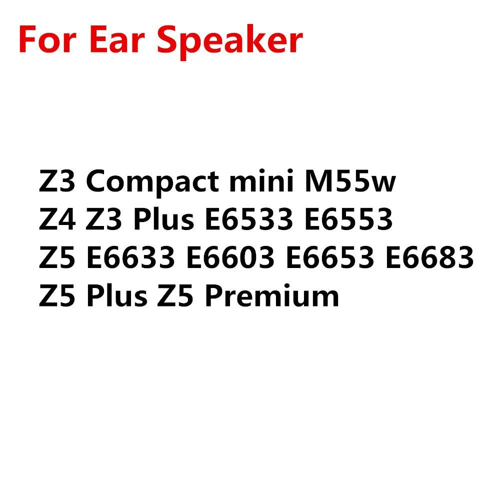 Для sony Xperia Z Z1 Z2 Z3 Z4 Z5 Compact Z5 Plus верхний наушник гарнитура зуммер купить в OCHA.RU