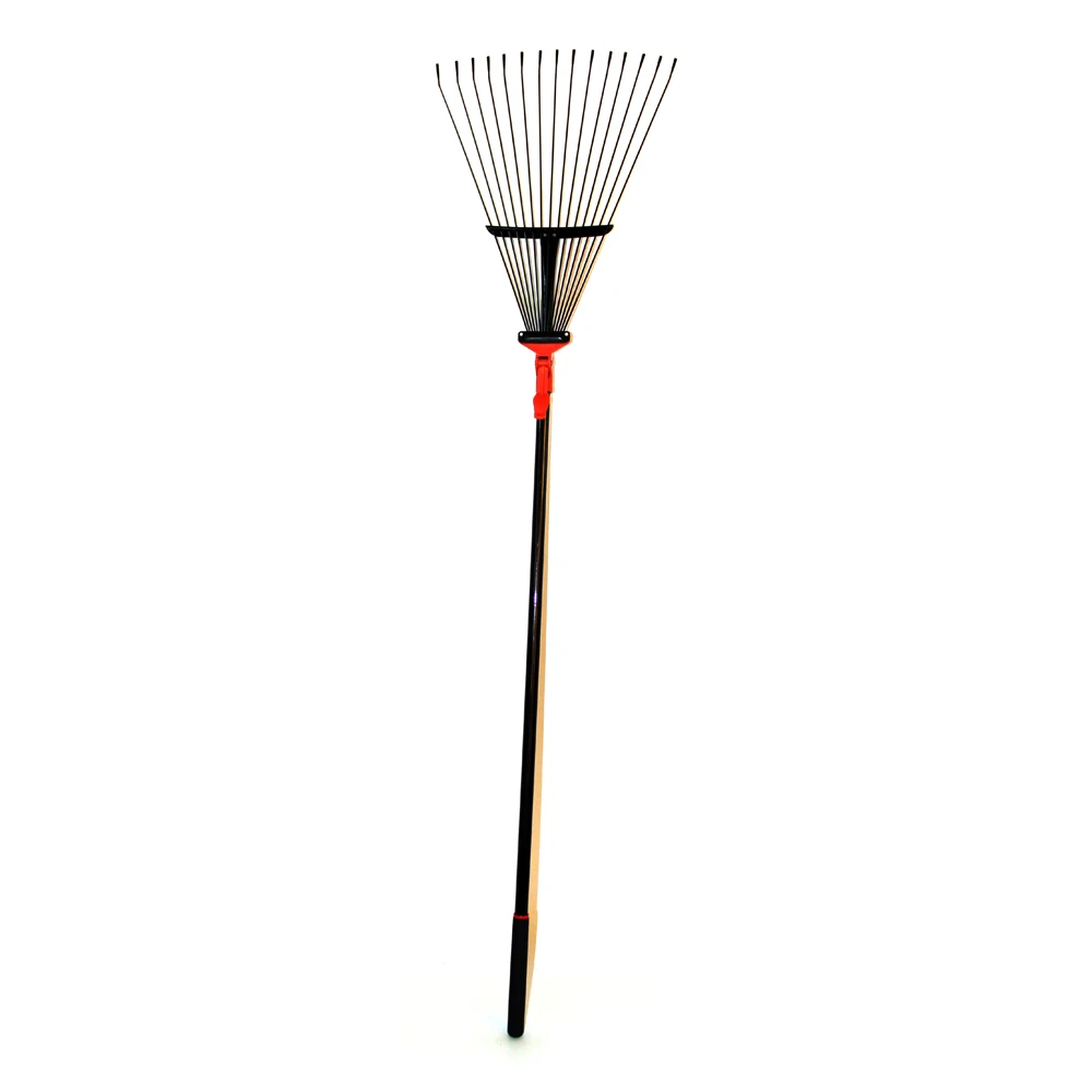 Telescopic gardening shovel rake hay leaves Garden Tools Lawn grass ...