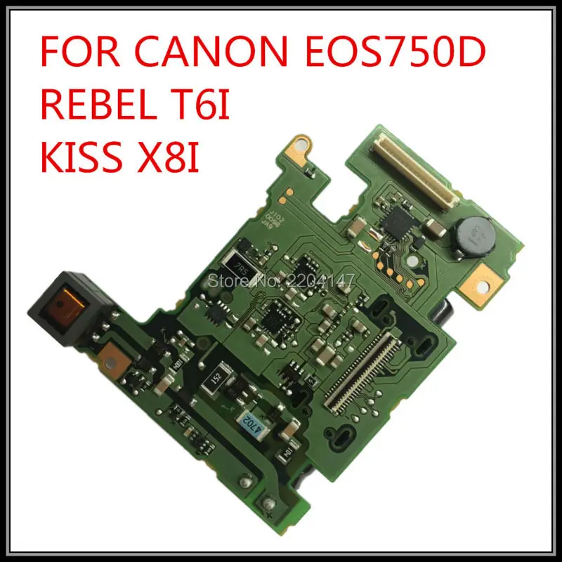100% NEW original powerboard for canon EOS 750D Rebel T6i Kiss X8i 750D ...