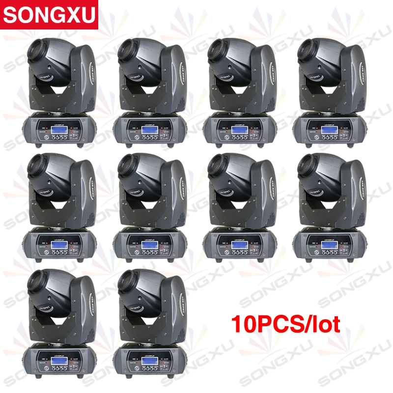 SONGXU foco LED Gobo de 40W de alta potencia, luz de cabeza móvil con ...