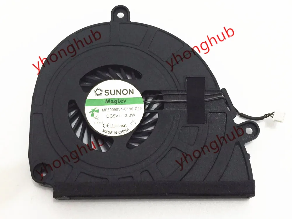 Sunon MF60090V1 C190 G99 NV57H43U DC280009KS0 3 wire DC 5V 2.0W Server ...