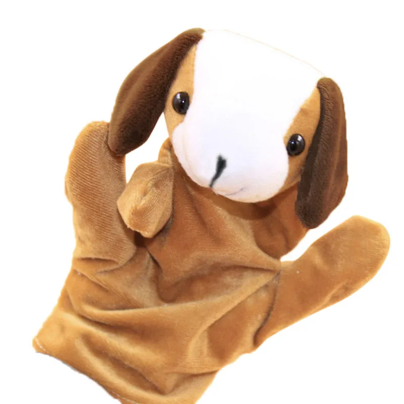 Heißer Baby Kind Zoo Farm Animal Hand Handpuppe Finger Sack Plüsch ...