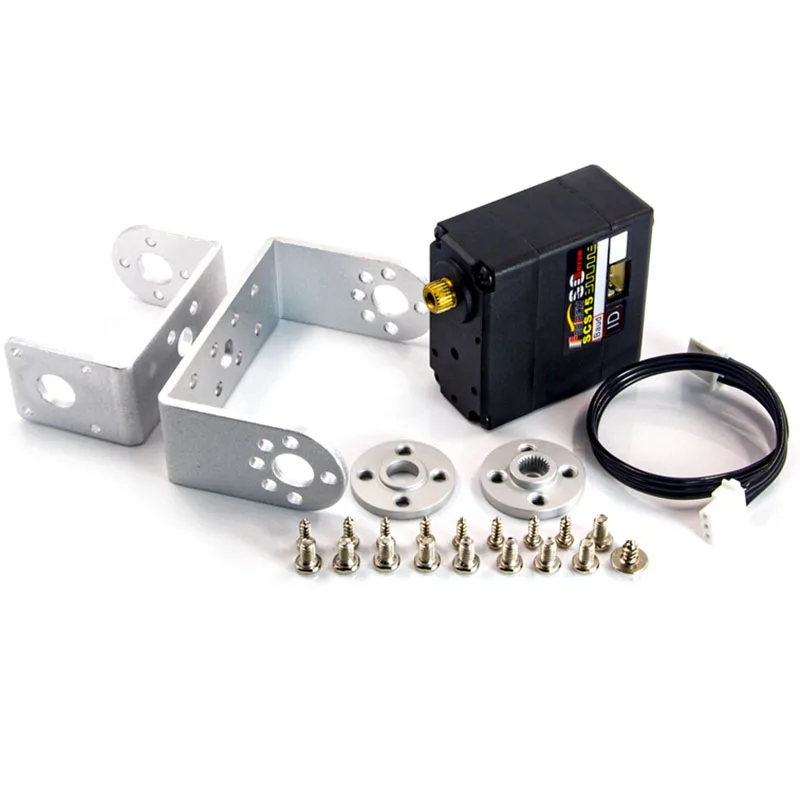 Feetech Scs15 High Torque 6v 15kg Servo Digital Robot Servo 10cm 3 Pin Cable For Scs Smart ...