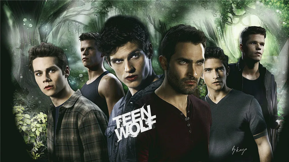 Teen Wolf HD Home Decor Retro Classic Vintage Movie Poster Print 40x60 ...