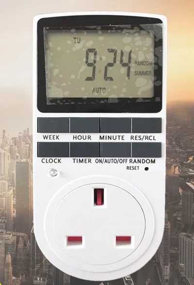 Timer GB standard British timer socket energy saving time control switch Timer operation ...