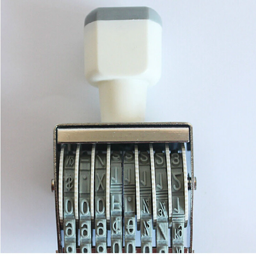 50PC DL7523 printing machine portable date stamping equipment number ...