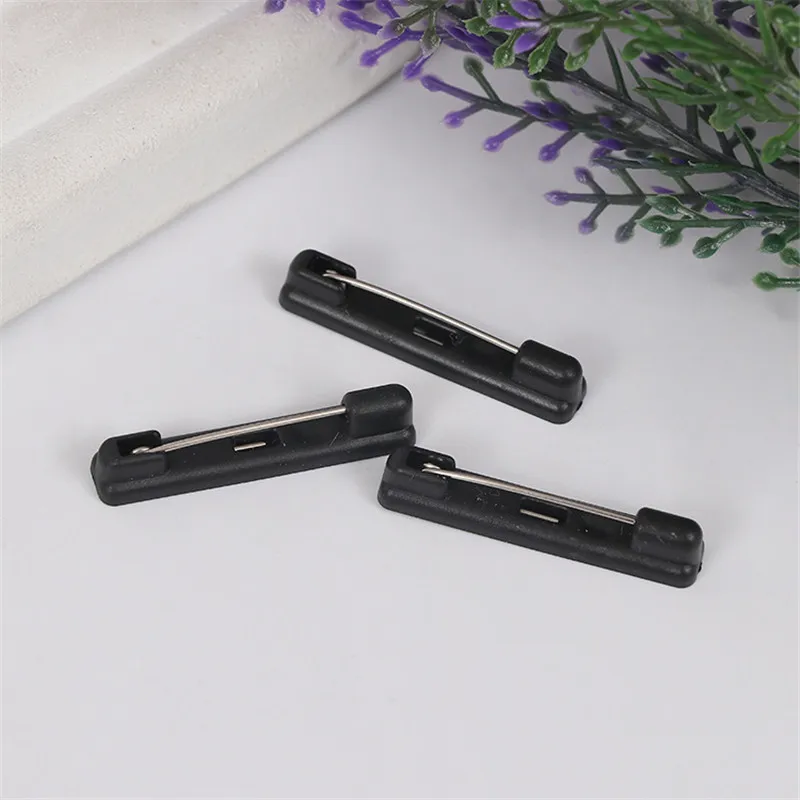 100pcs-Black-Plastic-Safety-Pins-Brooch-Base-For-DIY-Jewelry-Making ...
