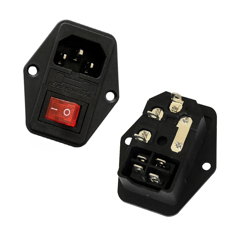 On off Rocker Switch 7 Feets Boat Snap Trigger AC 220V/110V 15A With ...