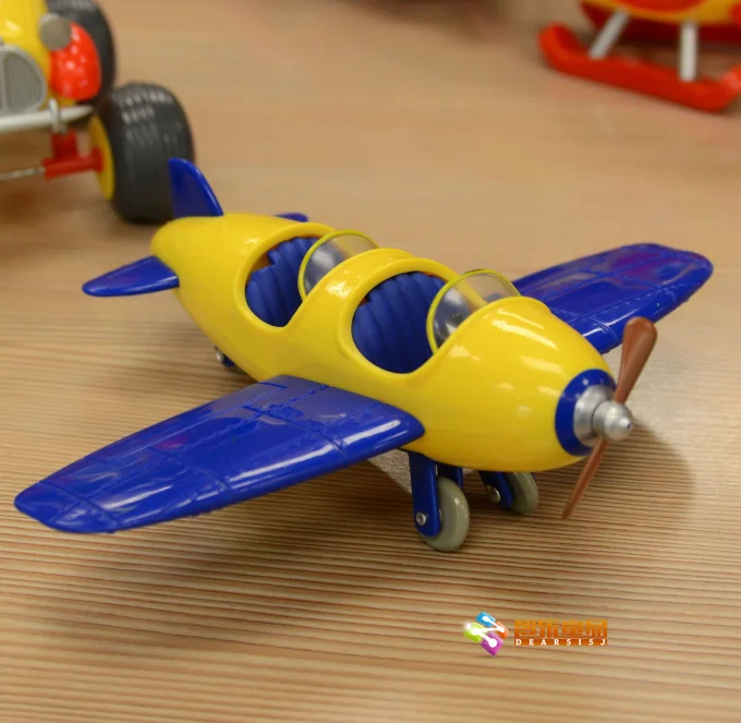 Classic Noddy children plane plastic moving model children toys Action ...