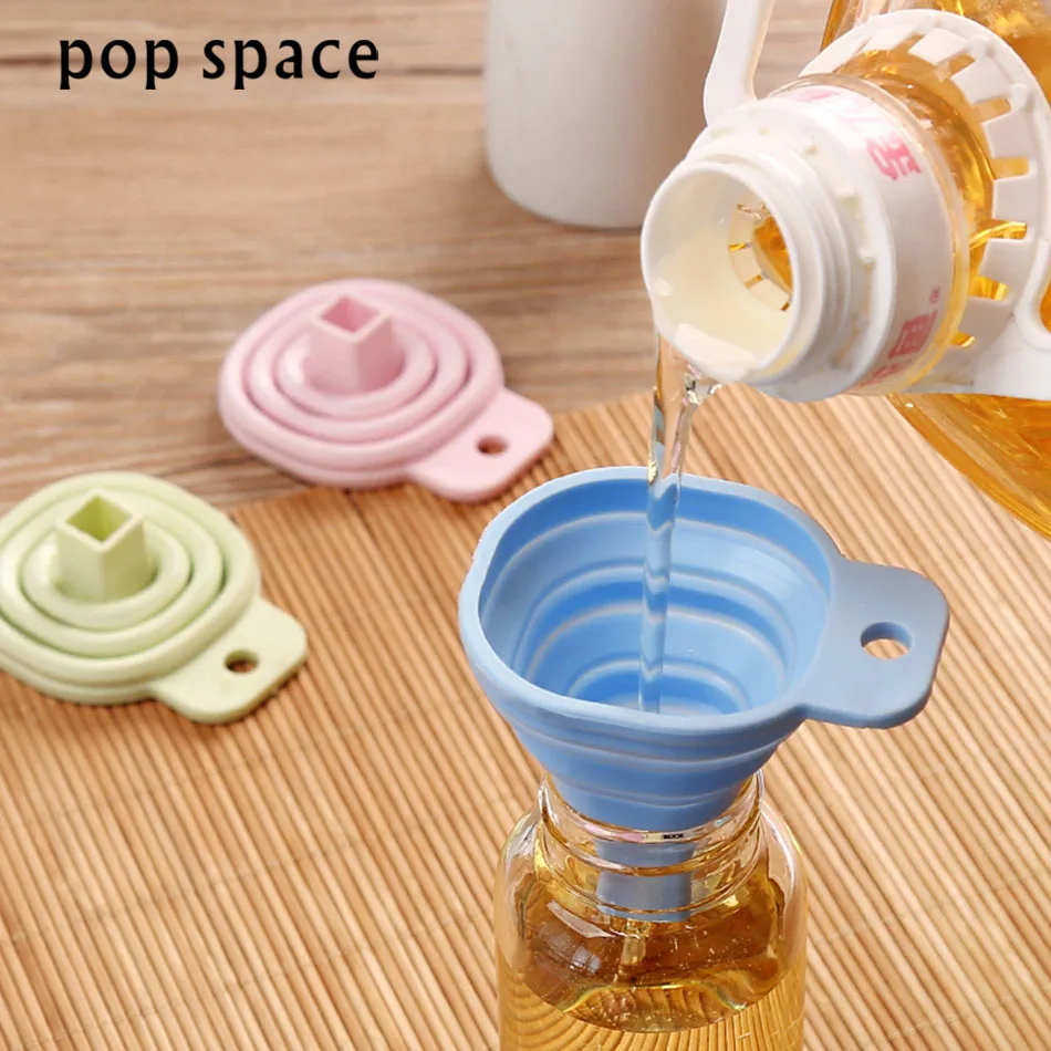 pop space High Quality Square Protable Mini Silicone Gel Foldable Style ...