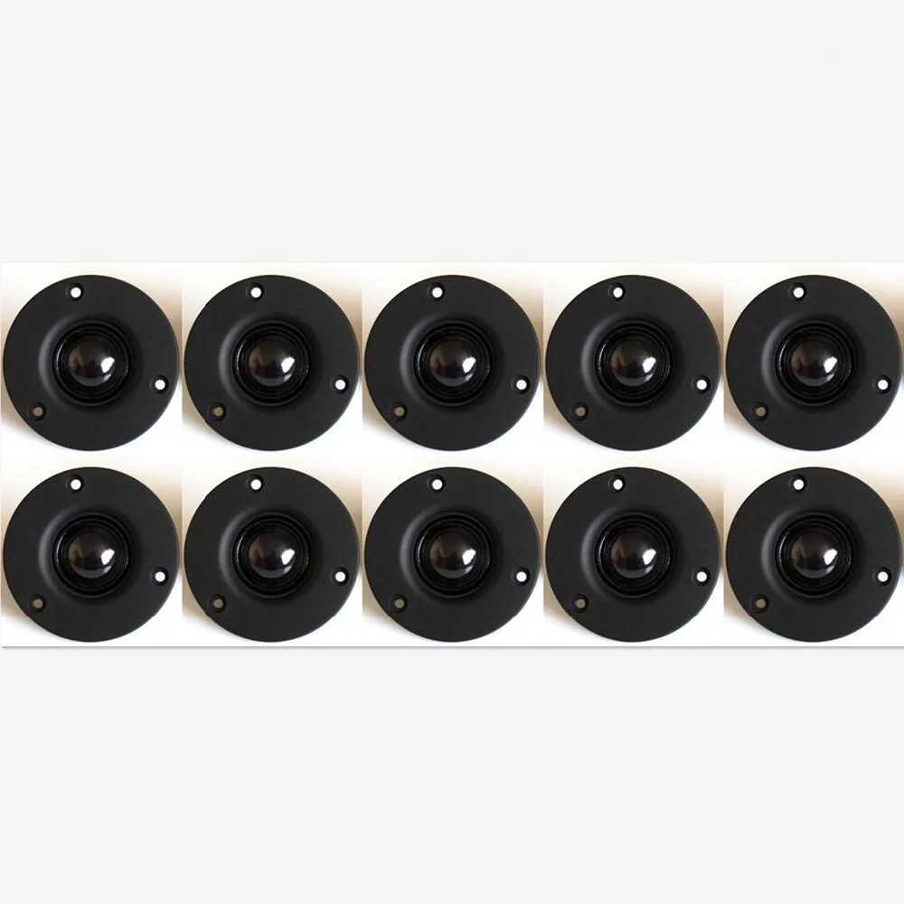 10pcs 3 inch 20W 25 Core 4ohm 4 ohm original silk film Dome Tweeter ...