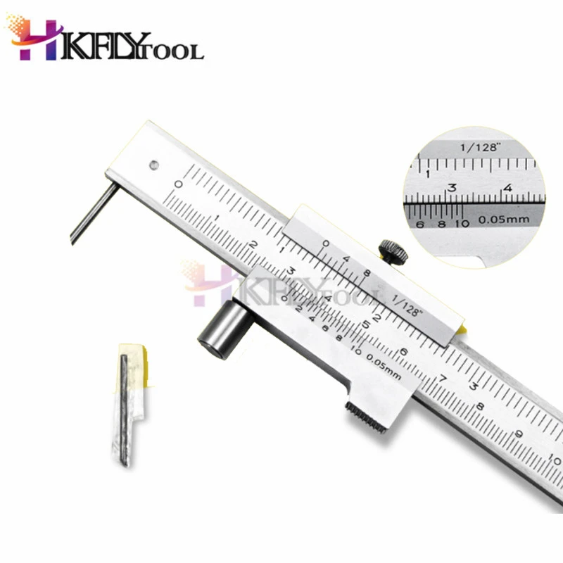 Parallel Crossed Caliper 0-200mm 300mm 400mm Stainless Steel Parallel ...