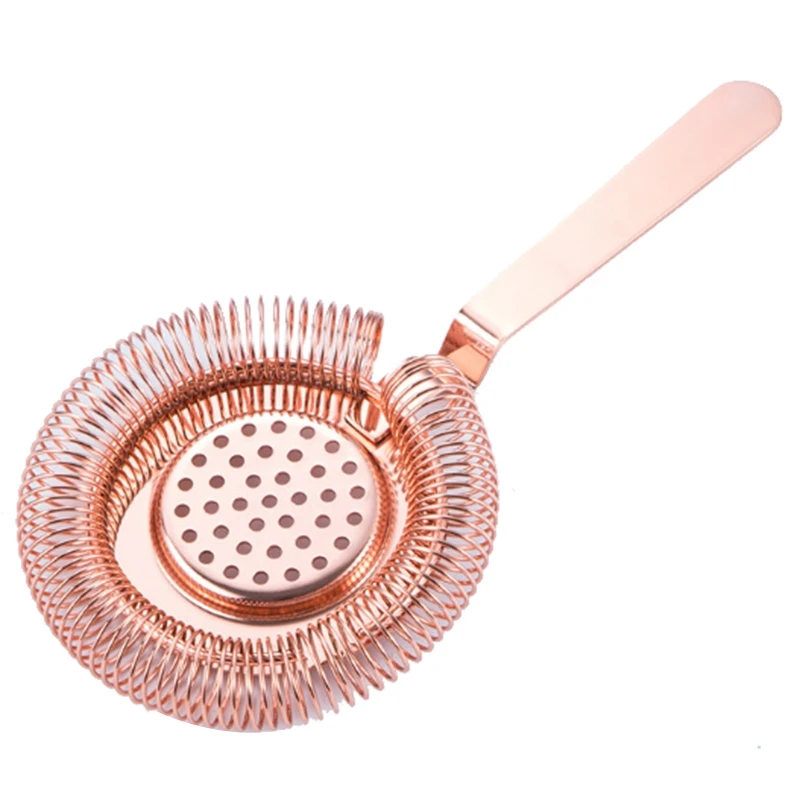 Cocktail Drink Strainer Sprung Bar Strainer Stainless Steel Deluxe ...