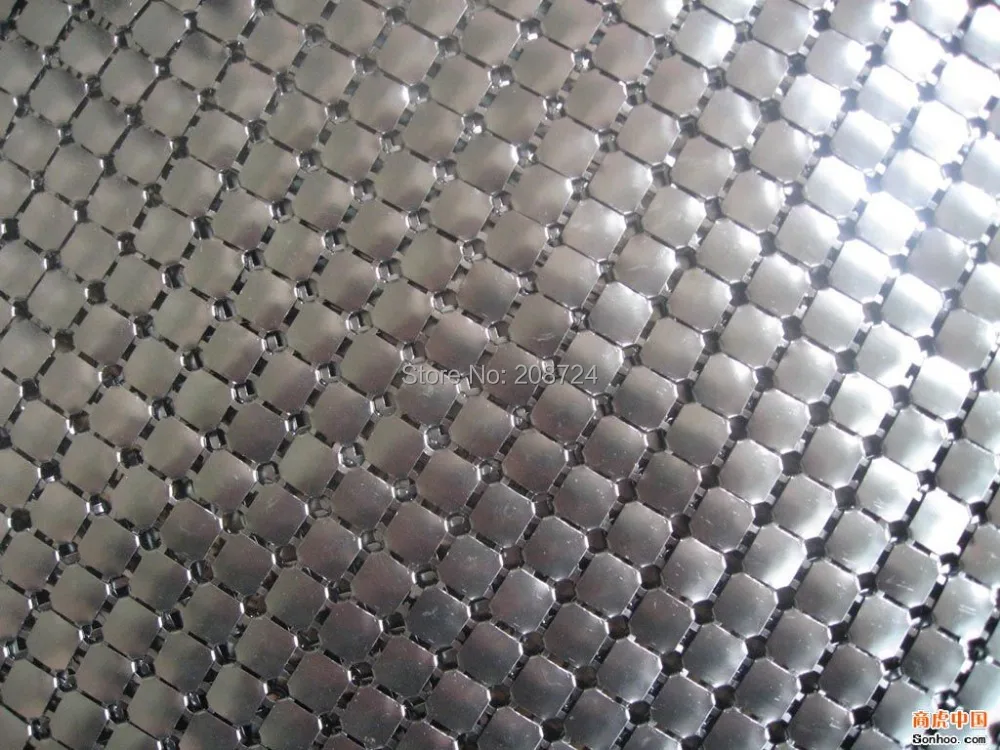 Popular 3mm Matte Metallic Fabric, Metal Cloth, Metal Screen, Al ...