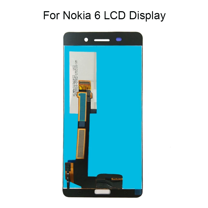 100% Tested For Nokia 6 LCD 5.5 inch For NOKIA LCD Display with Touch ...