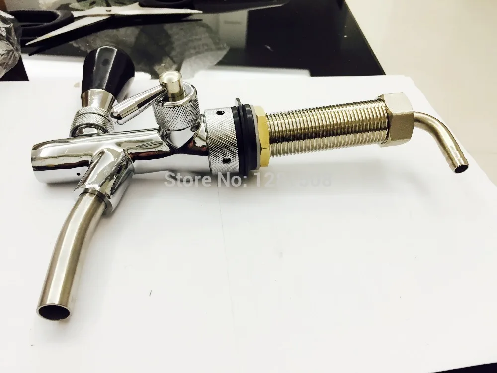 2019 Adjustable Beer Tap Faucet Flow Control Faucet with 4inch Shank ...