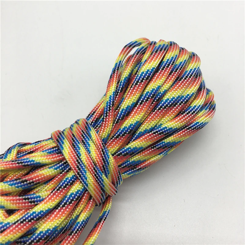 10yds Paracord 550 Parachute Cord Lanyard Rope Mil Spec Type III 7 ...