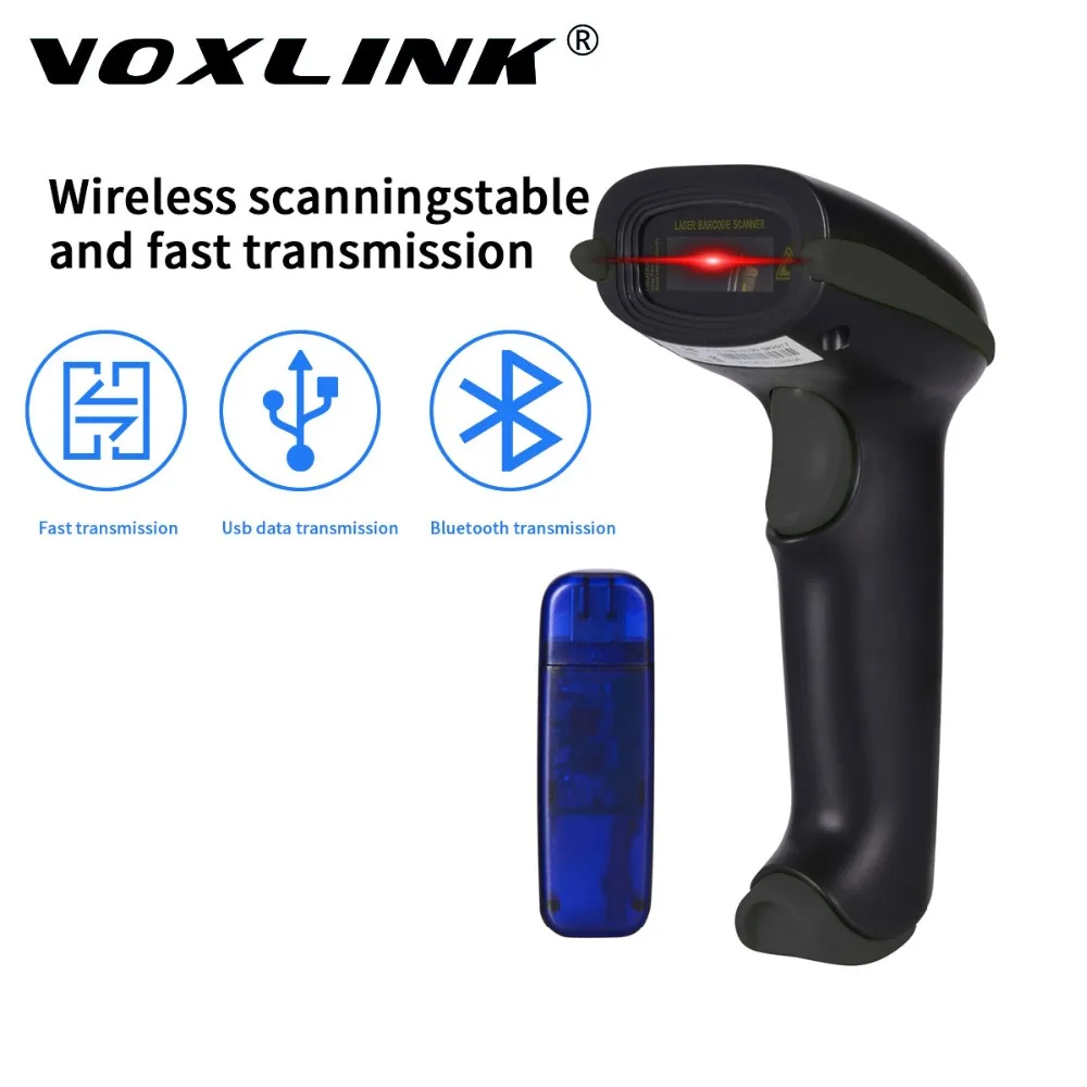 New Wireless Bluetooth portable Barcode Scanner USB handheld Code ...