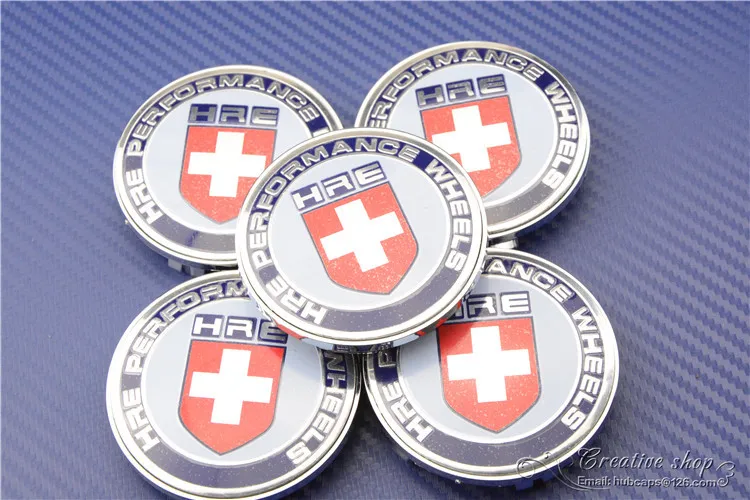 4pcs/lot Free shipping 68mm car tuning HRE logo car Wheel Center Hub ...