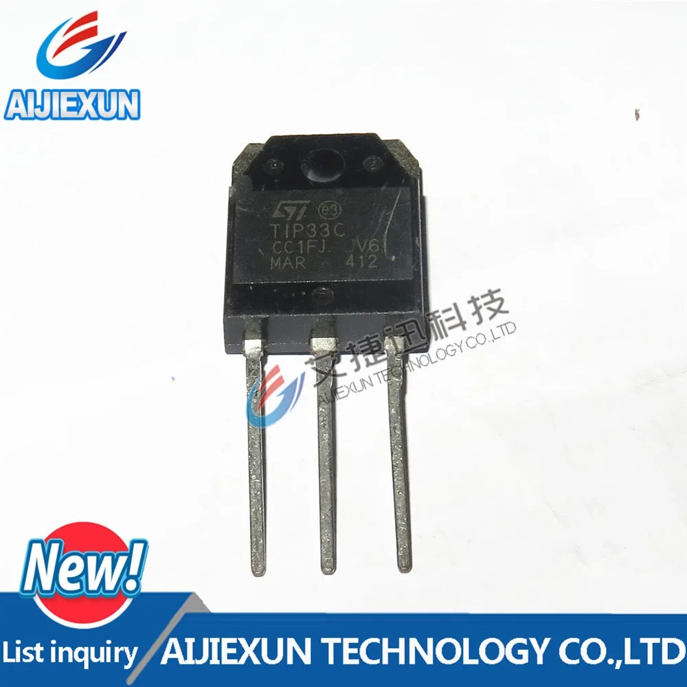 Tip33c transistor de alta potência npn bipolar, transistor de alta ...