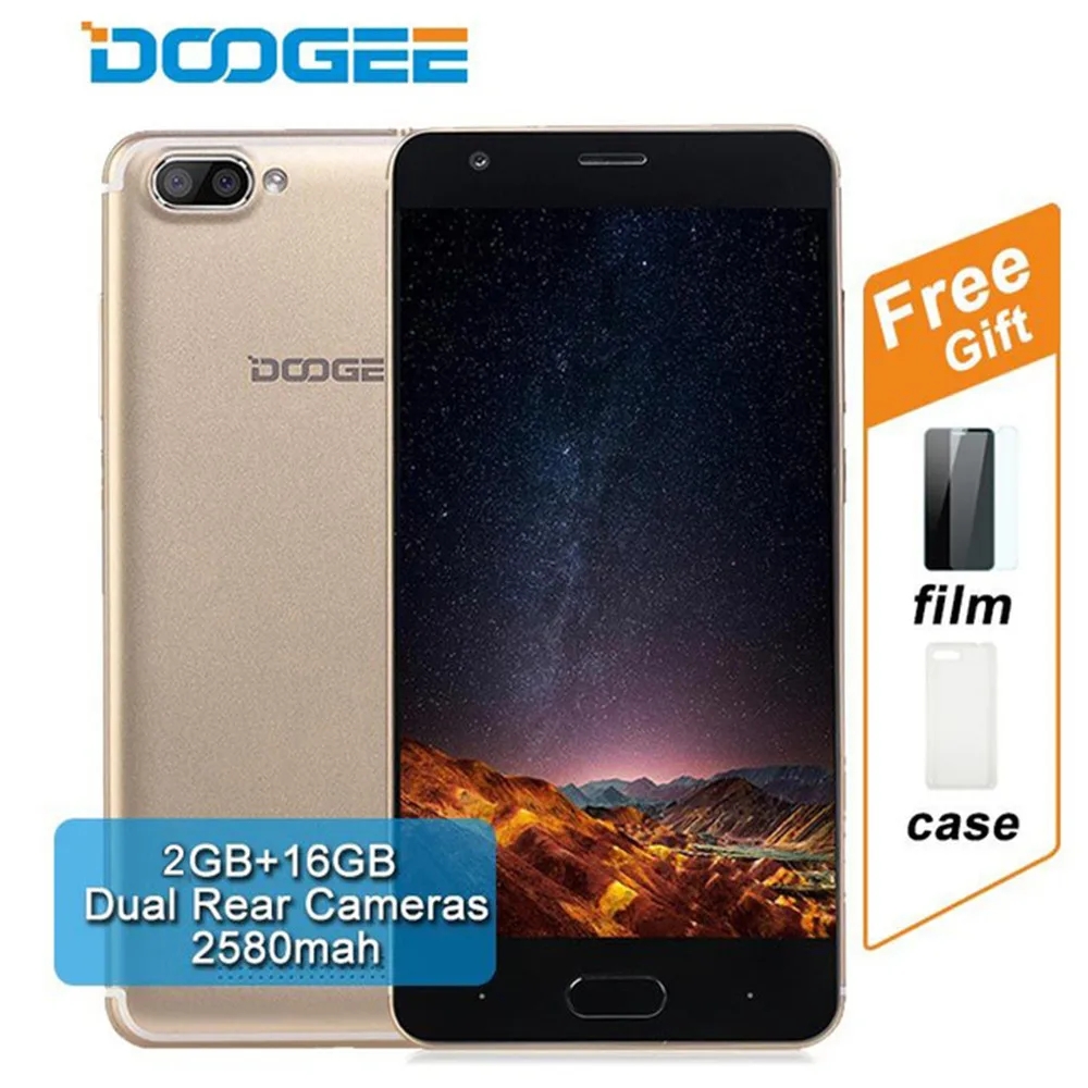 DOOGEE X20 teléfono móvil de doble cámara trasera 5.0MP + 5.0MP Android ...