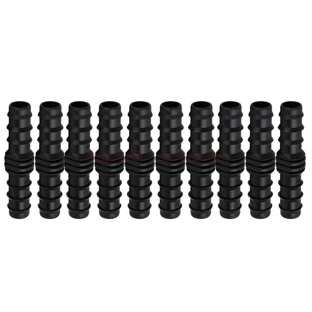 10PCS externally threaded tube 20MM Drip Irrigation Fitting straight ...