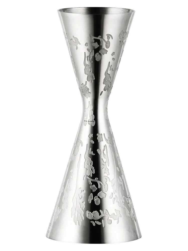 30/60ml Jigger Double Cocktail Jigger Bar Measure with Etched Pattern ...